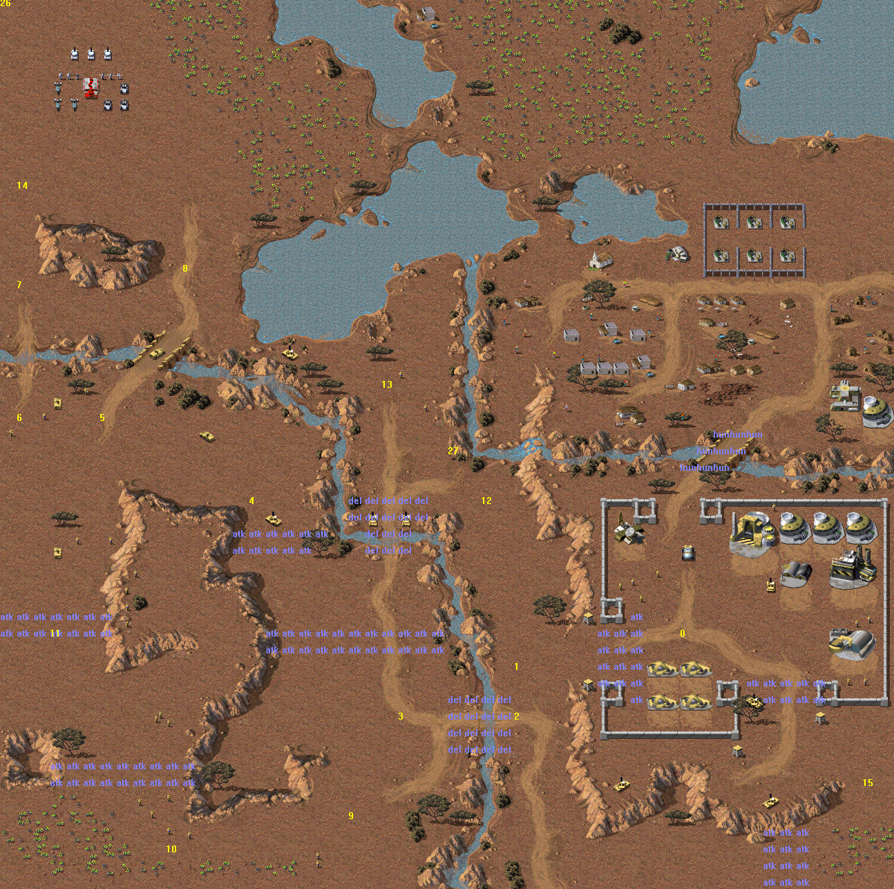 가봉, 카메룬, 중앙 아프리카 · red2-td